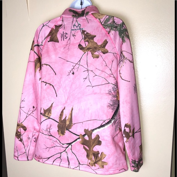 Tops | Realtree Licensed Product Pink Camo Top | Poshmark